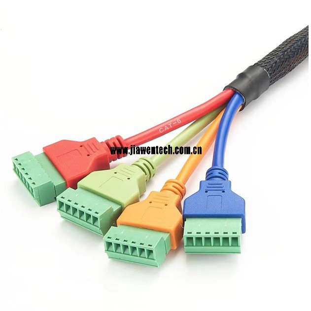 RJ45 to Open Connector Modbus Adapter-Teminal Block-SHENZHEN JIAWEN ...